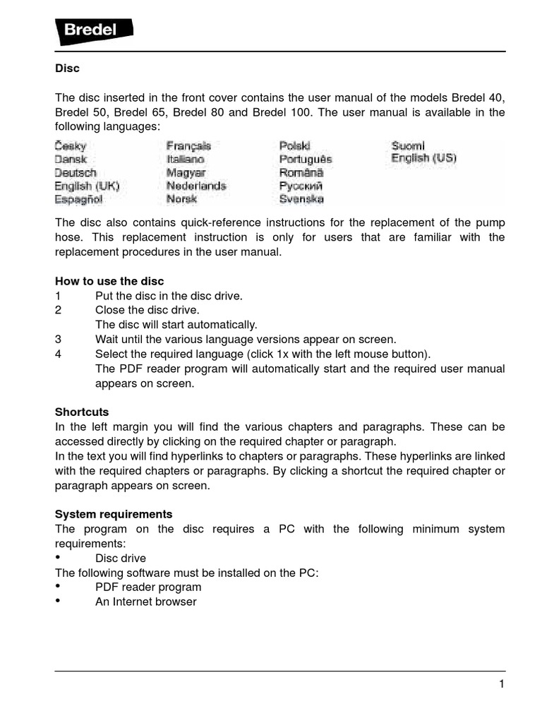 M-Bredel 40-100-Uk-01 | PDF | Pump | Electric Motor