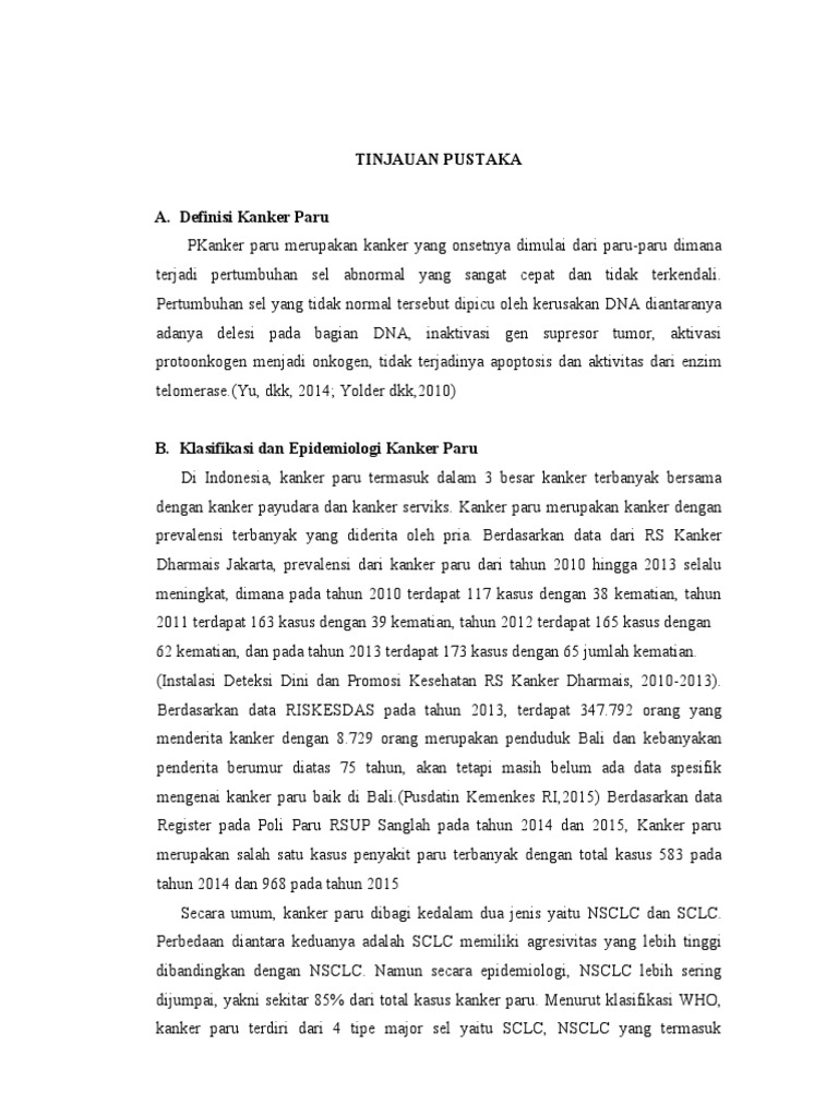 Kangker Paru-Paru | PDF