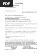 Affidavit of Truth Template | PDF | Natural And Legal Rights | Freedom ...