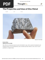Industrial Materials and Processes Handout | PDF | Casting | Metals