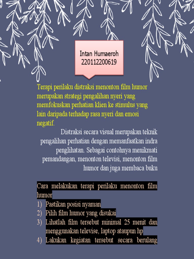 Poster Distraksi | PDF
