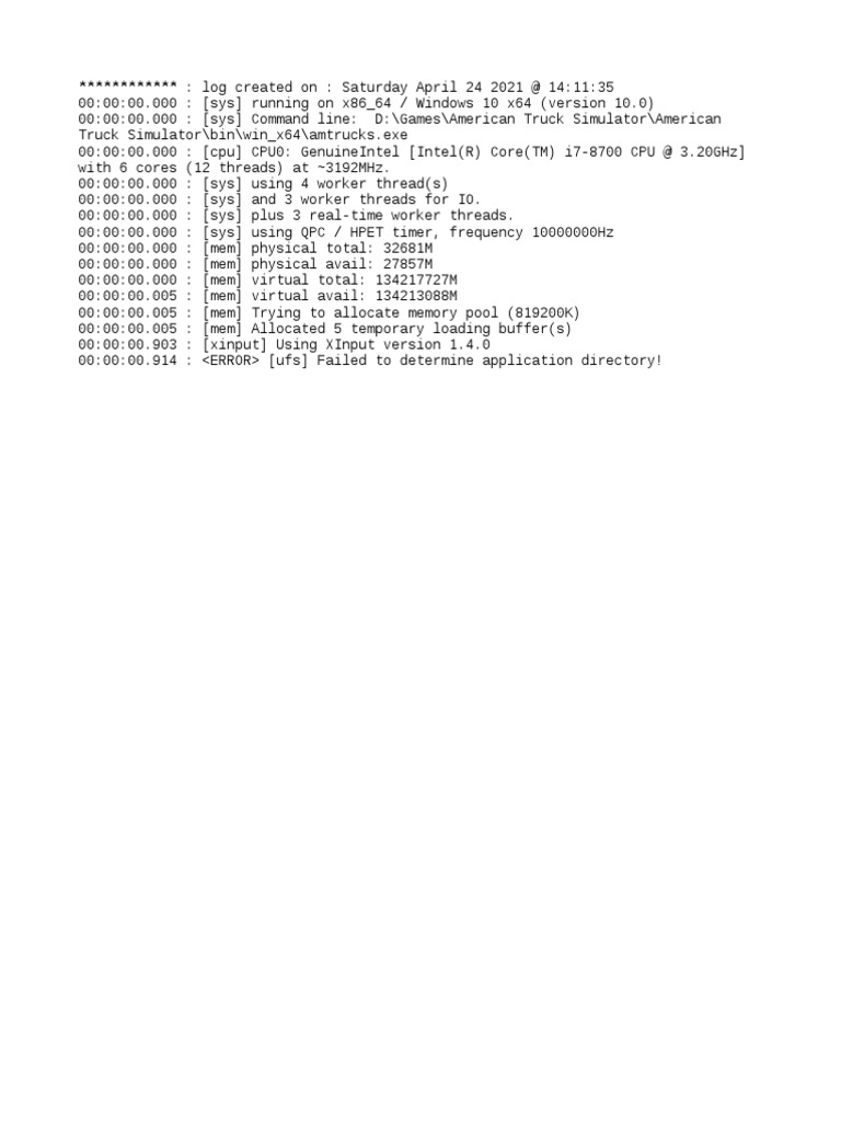 Game Log | PDF