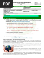 Ficha de Comprension Lectora Sobre Ell Dia Del Medio Ambiente | PDF ...