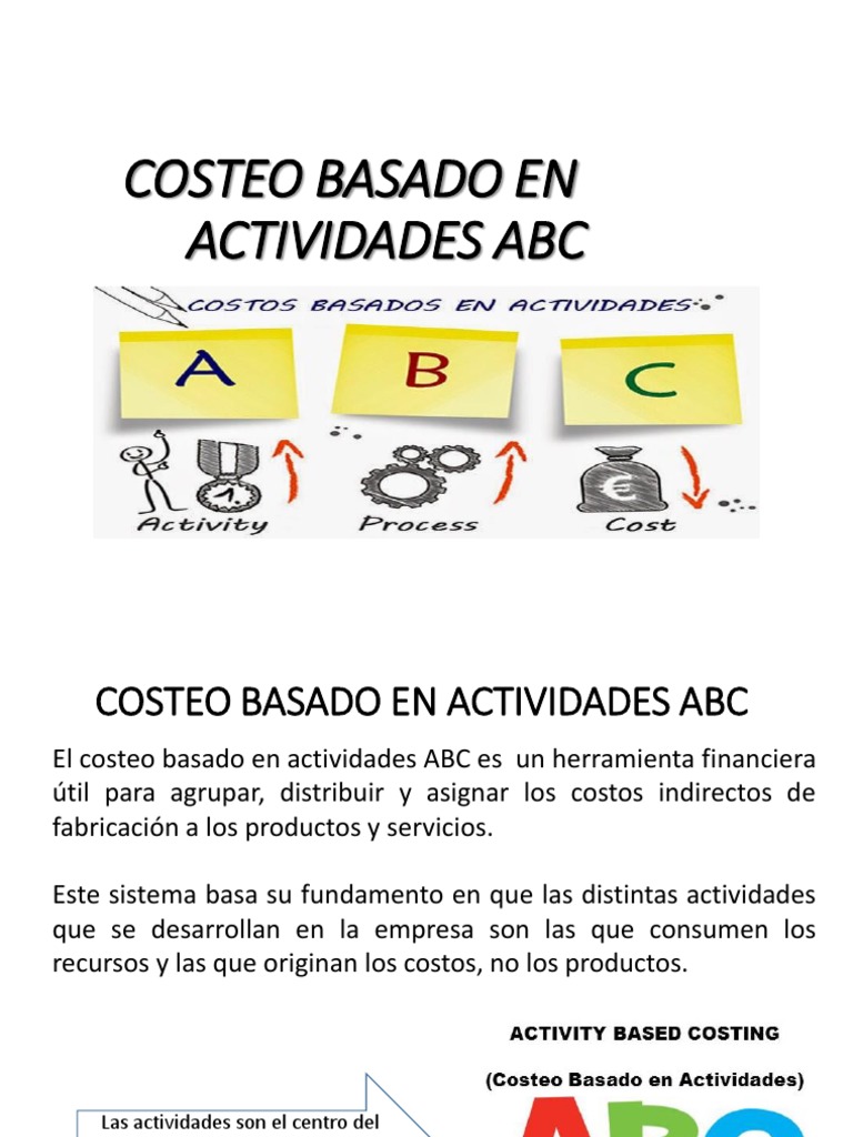 Sistema de Costeo ABC | PDF | Costo | Empresas
