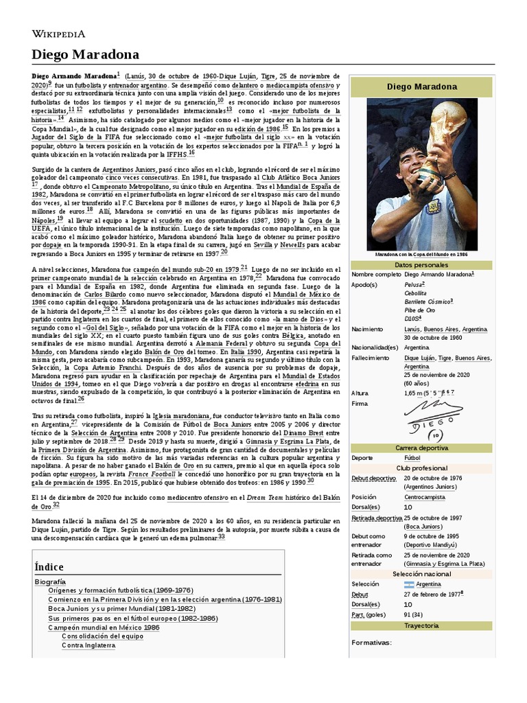 Diego Maradona | PDF | Diego Maradona | FC Barcelona