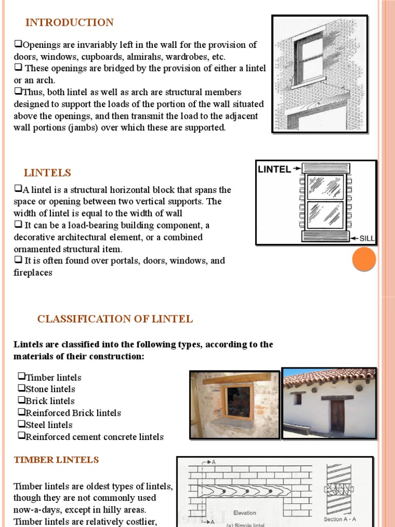 Lintels and Arches | PDF | Concrete | Brick
