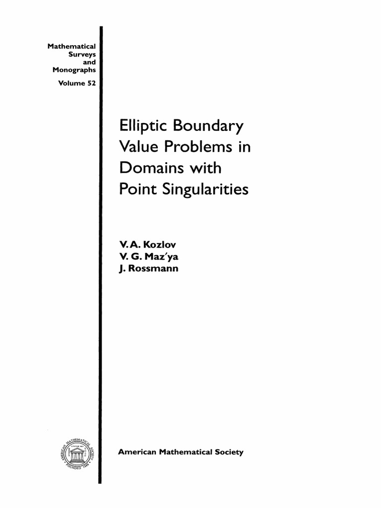 Elliptic Boundry Value Problems | PDF