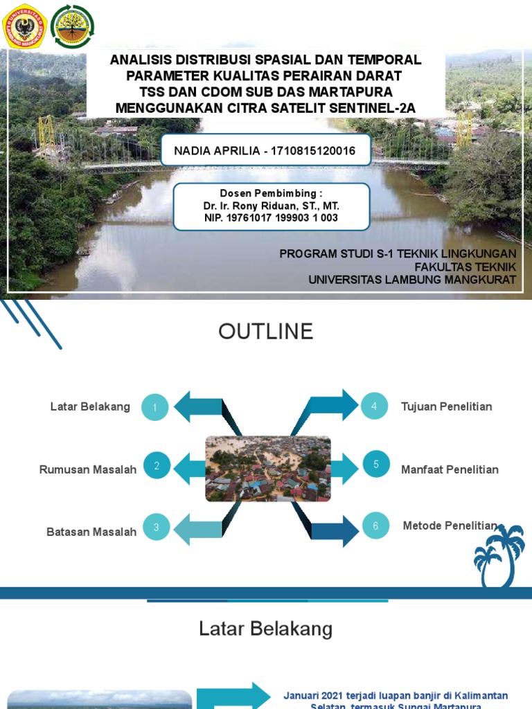 Analisis Kualitas Air Sub DAS Martapura | PDF
