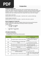 Conjunctions in English | PDF | Grammar | Semantics