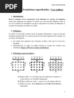 Exemple de Calcul de Radier | PDF | Élasticité (Physique) | Génie du ...
