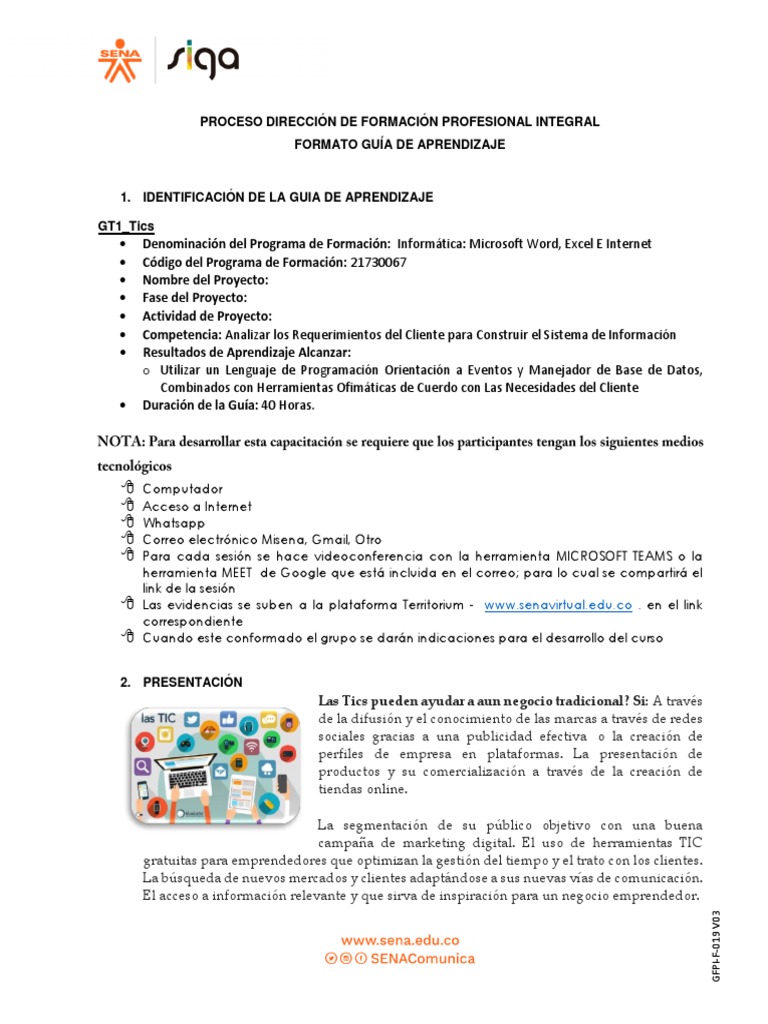 Actividad 1 Tics | PDF | Tecnología de información y comunicaciones | Internet