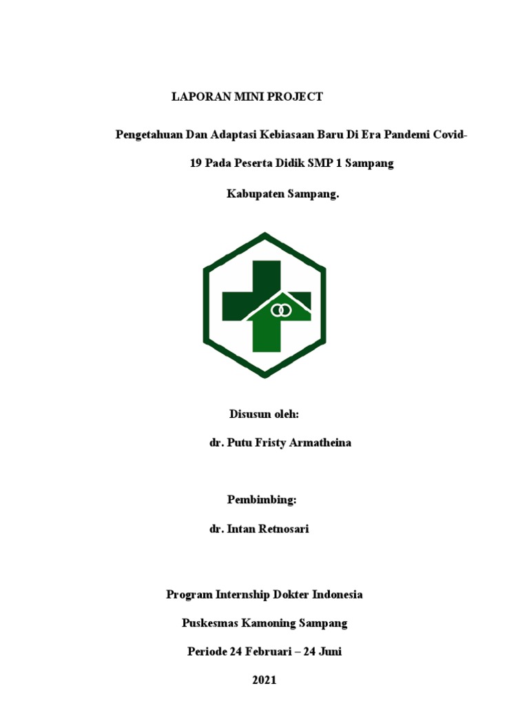 MINIPRO Puskesmas | PDF