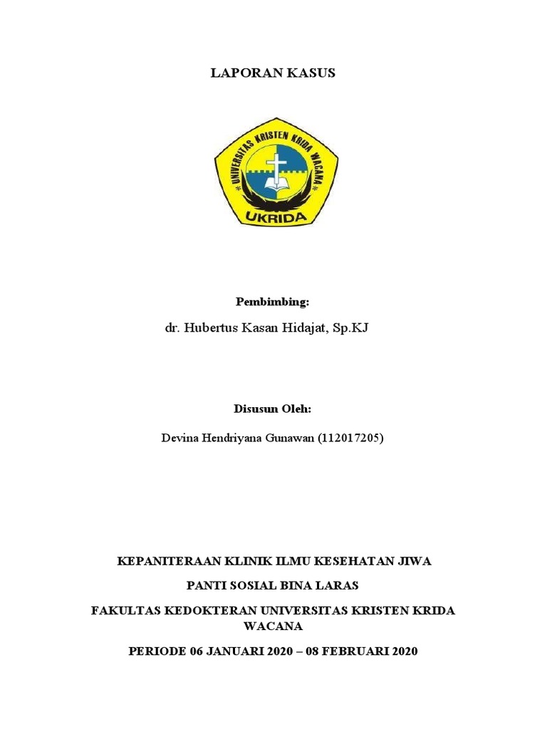 Laporan Kasus Panti Devina | PDF