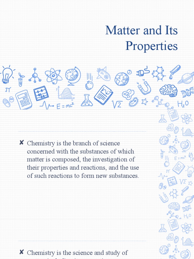 Matter and Its Properties | PDF | Mixture | Chemical Substances