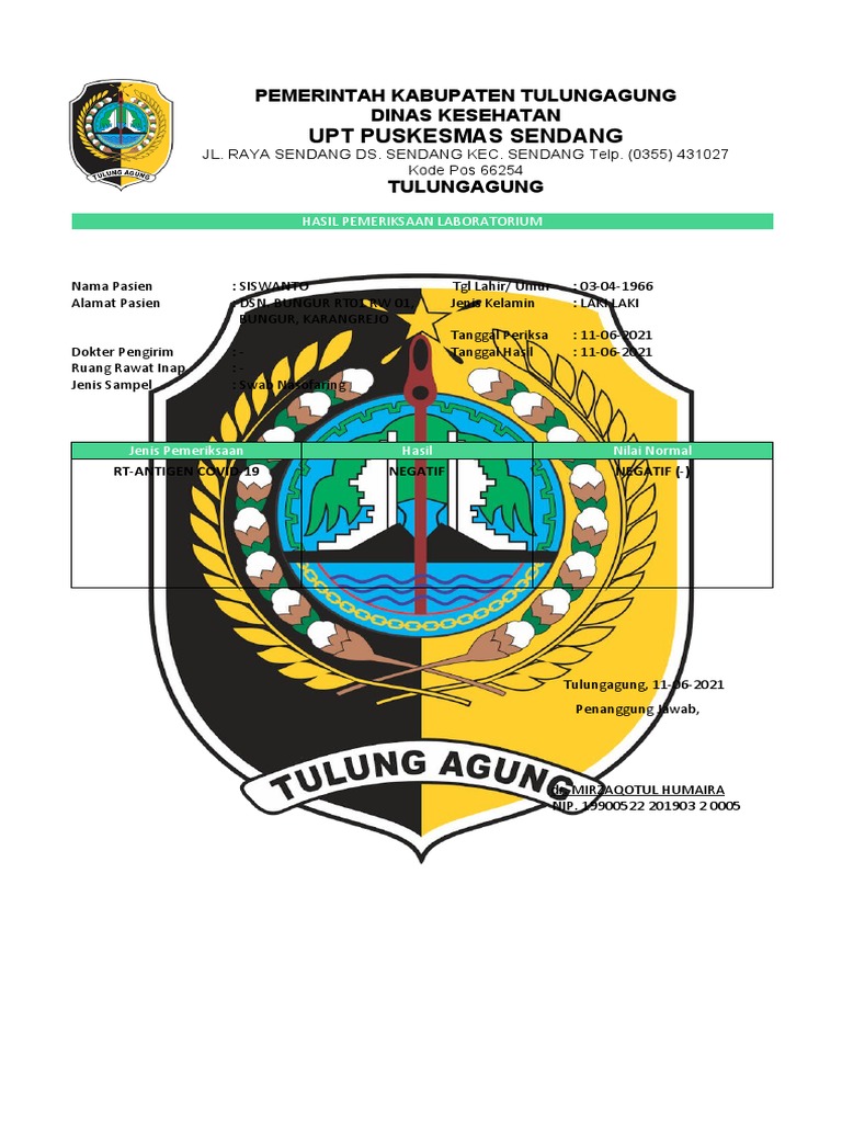 Form Antigen - RSDC | PDF