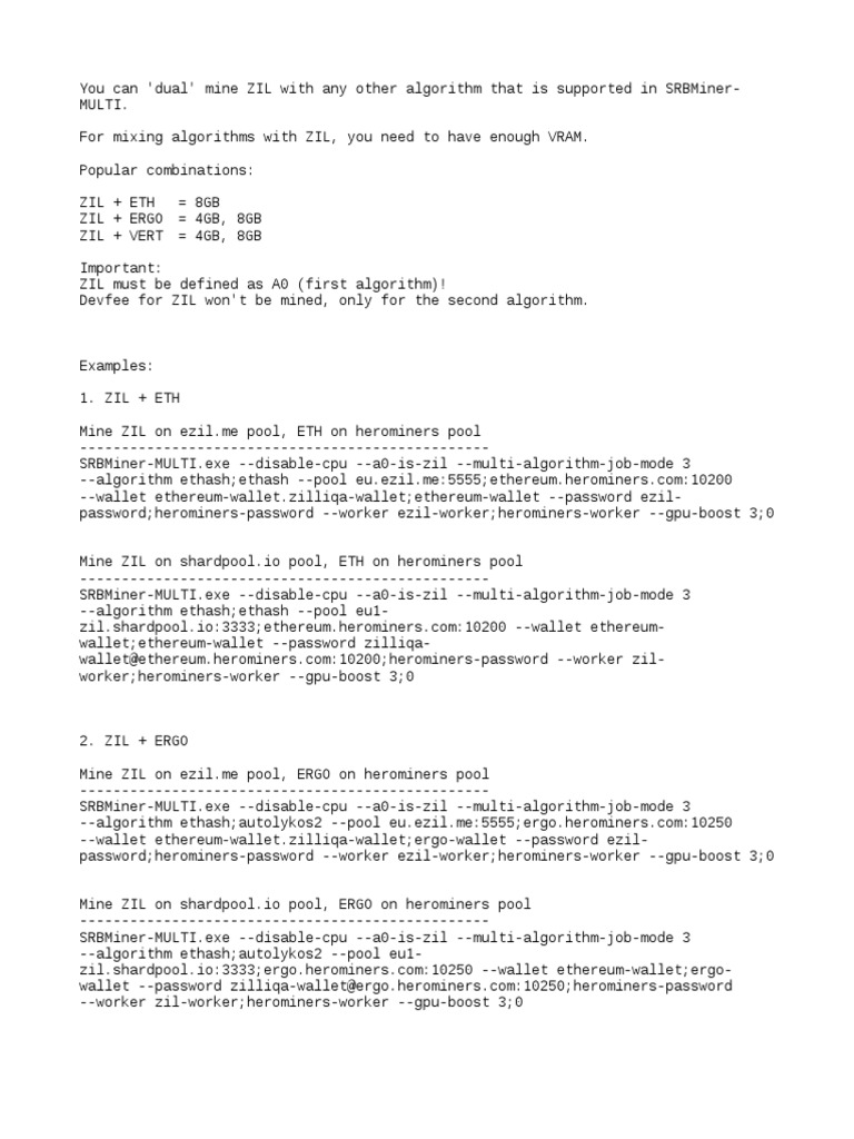 Dual Mining ZIL | PDF | Espionage Techniques | Computer Access Control