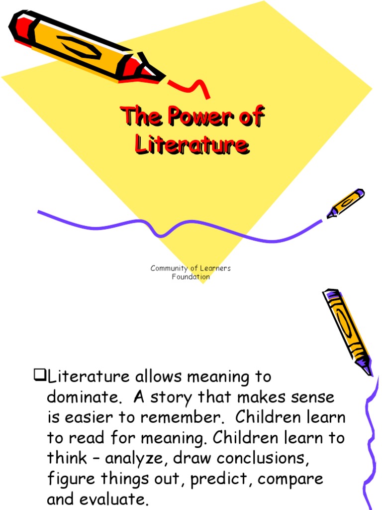 Storytelling and Literature Based Projects | PDF | Reading ...