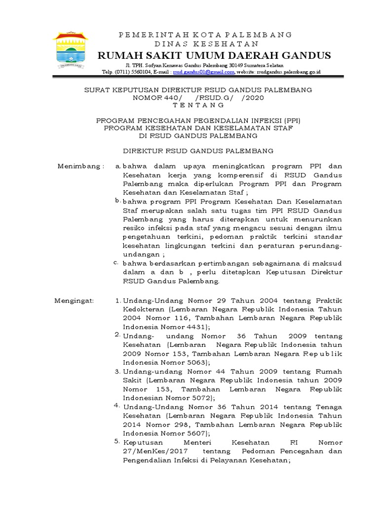 5.1 SK Program PPI Dan Kes Kerja | PDF | Sains & Matematika