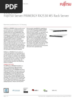 PRIMERGY RX2540 M8 Server Overview | PDF | Solid State Drive | Electronics