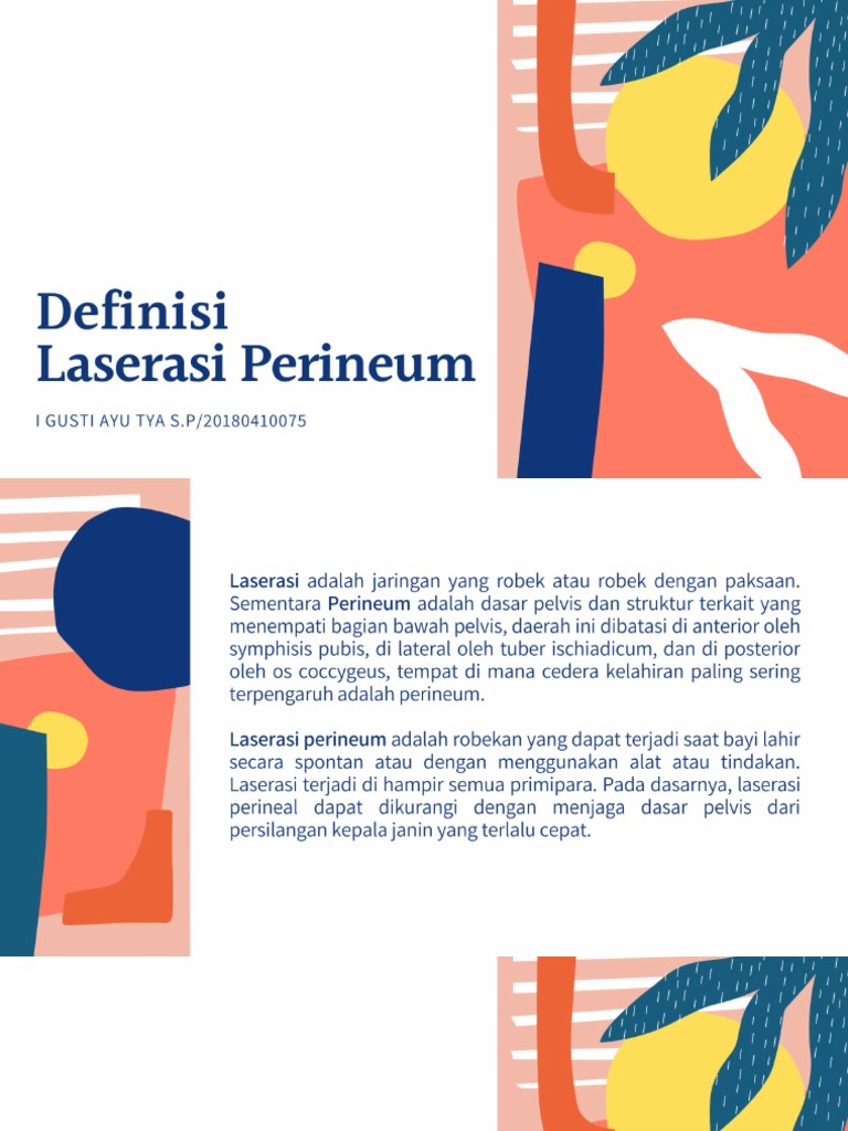 Definisi Dan Klasifikasi Laserasi Perineal | PDF