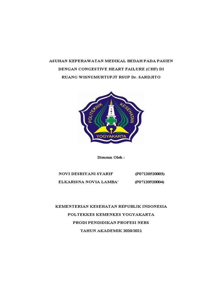 Askep Lengkap CHF | PDF