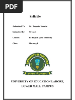 Syllabication Rules | PDF