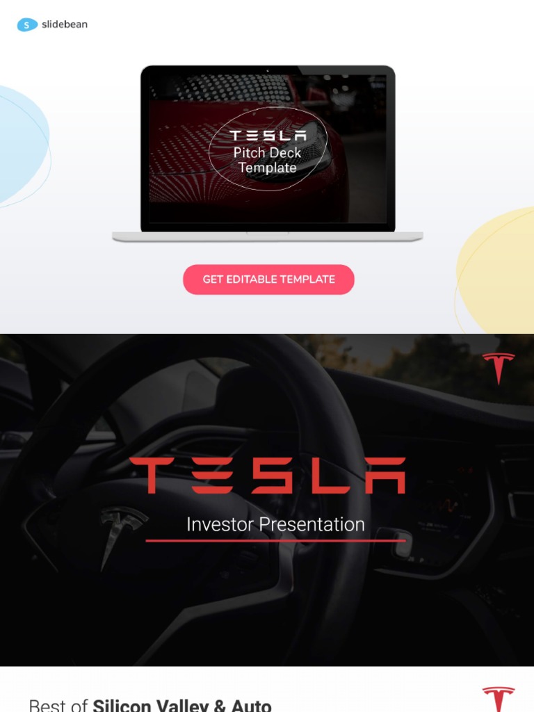 5f6144115ff92aa5a33ed12e - Tesla Pitch Deck Template | PDF