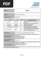 Protokol Rcheop | PDF | Chemotherapy | Medical Specialties