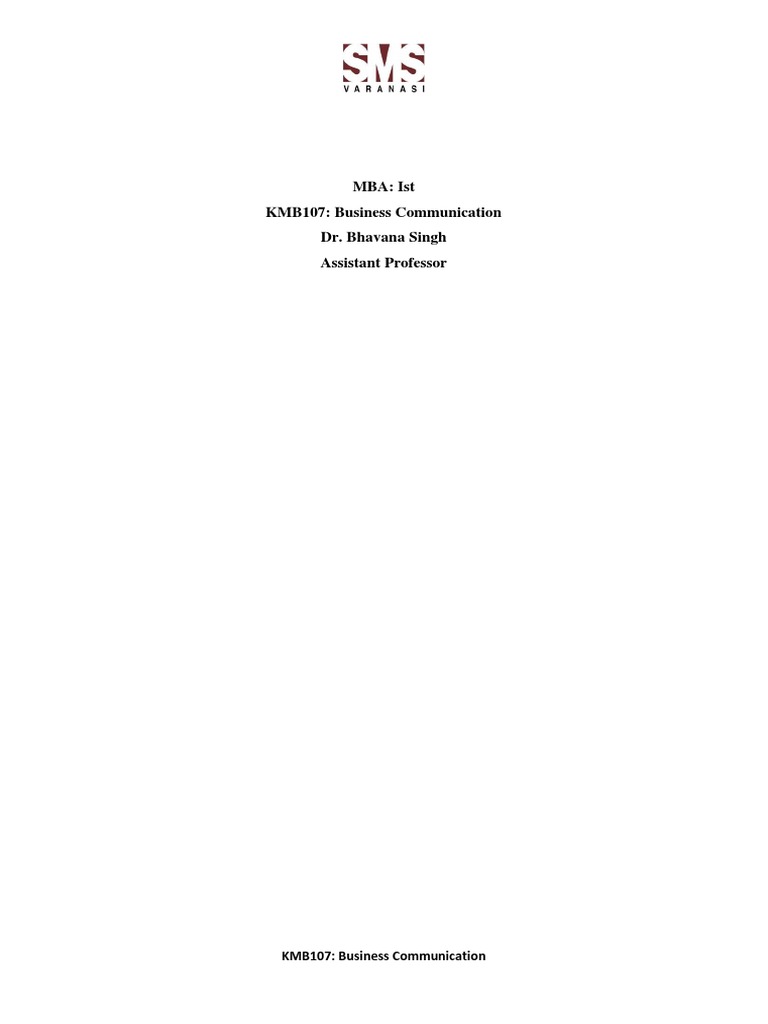 Business Communication Process Guide | PDF | Code | Communication