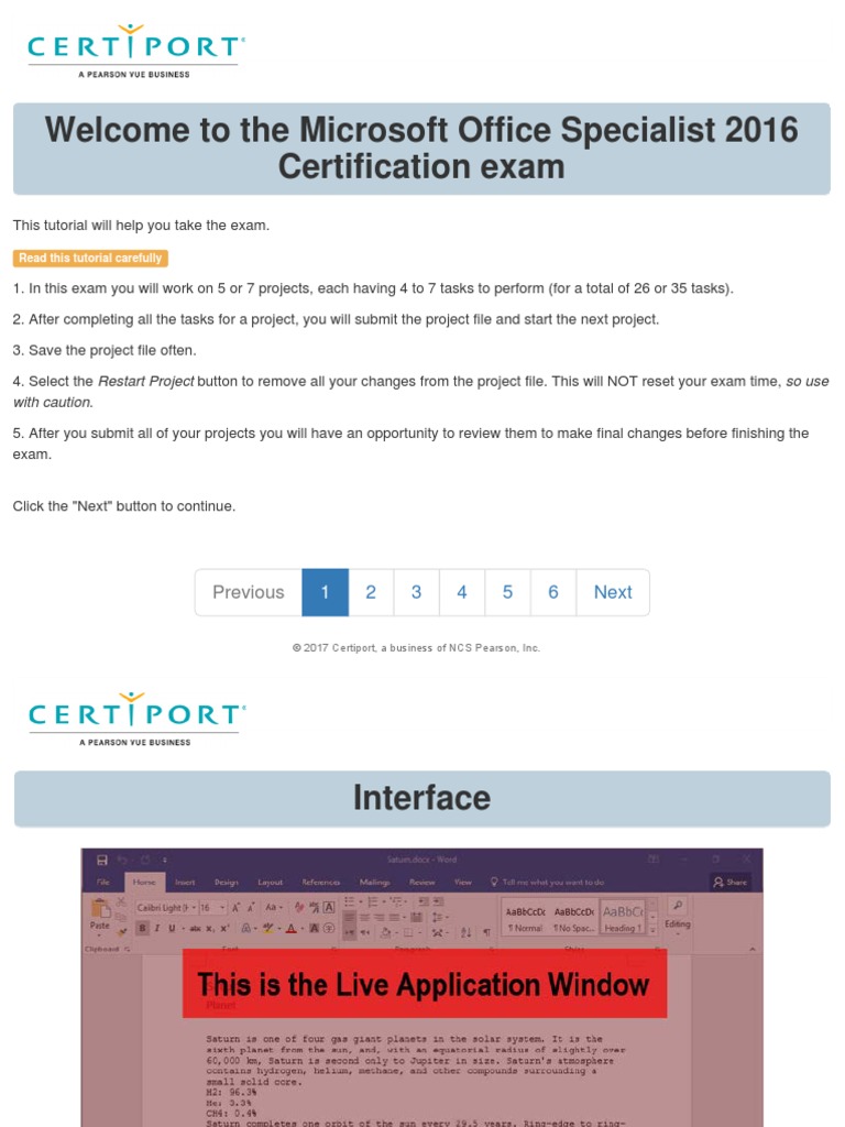 Untuk Sertifikasi Mos Excel 2016 | PDF | Microsoft | Microsoft Windows