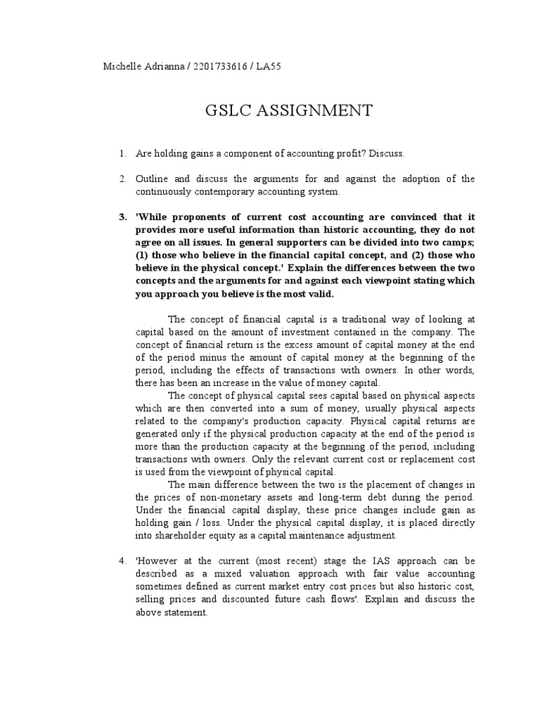 Tugas GSLC Week 4 | PDF | Business Economics | Market (Economics)