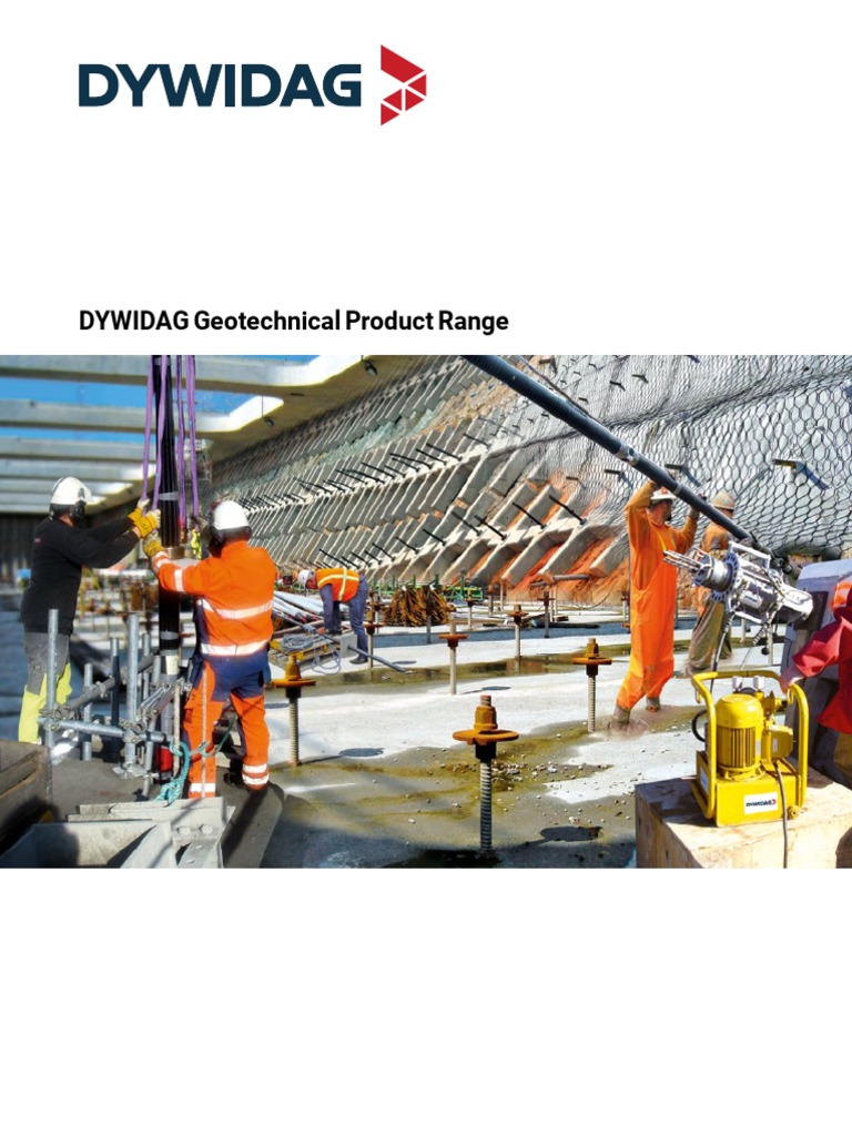 DYWIDAG Geotechnical Product Range | PDF | Deep Foundation ...