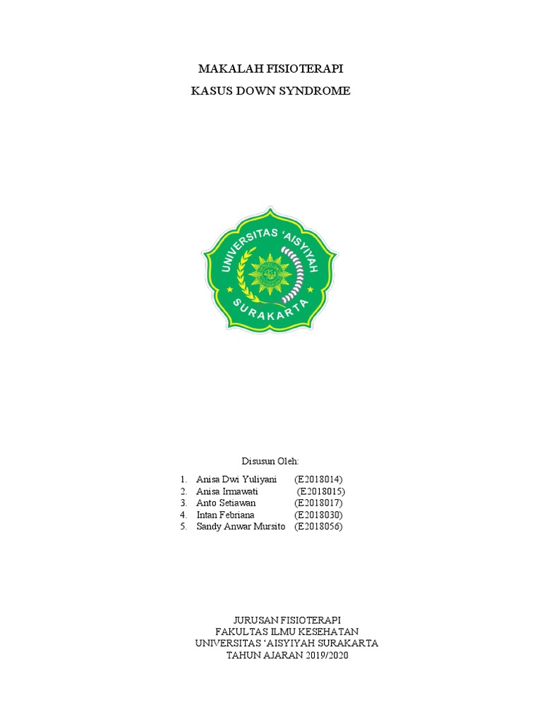Makalah Fisioterapi | PDF | Pengembangan Diri