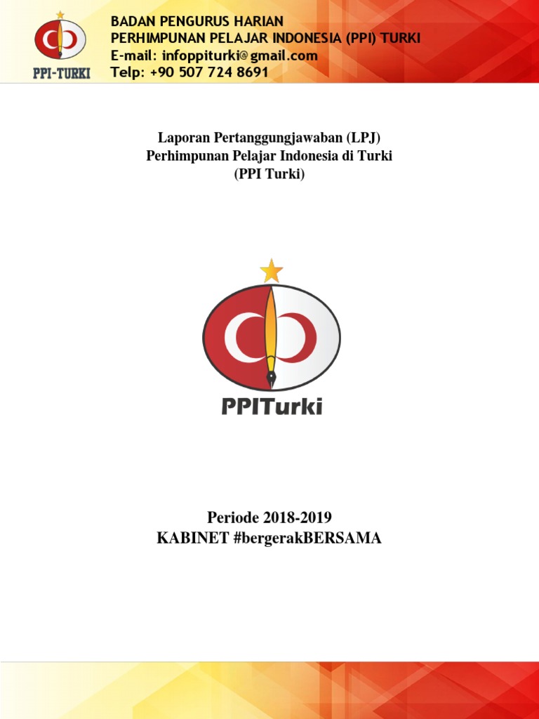LPJ BPH Ppi Turki 2018-2019 | PDF
