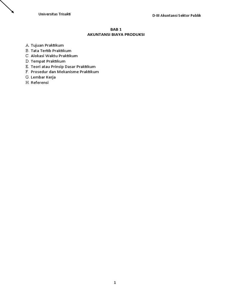 Modul Praktikum Akbi (Bab I - VI) | PDF