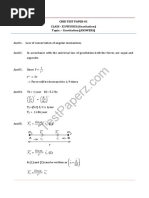 Gravitation Formula Sheet Class11 | PDF