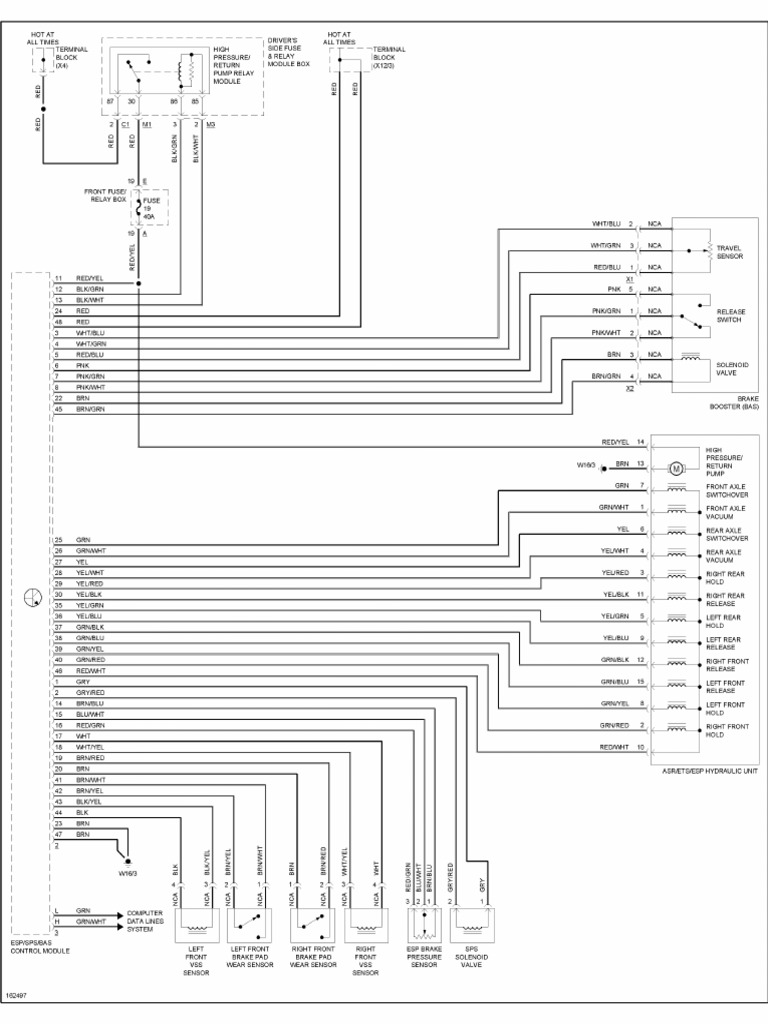 W210 Schematics 1of2 | PDF | Vehicles | Automotive Industry