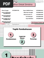 Fraktur Antebrachii: Diagnosis dan Pengobatan | PDF