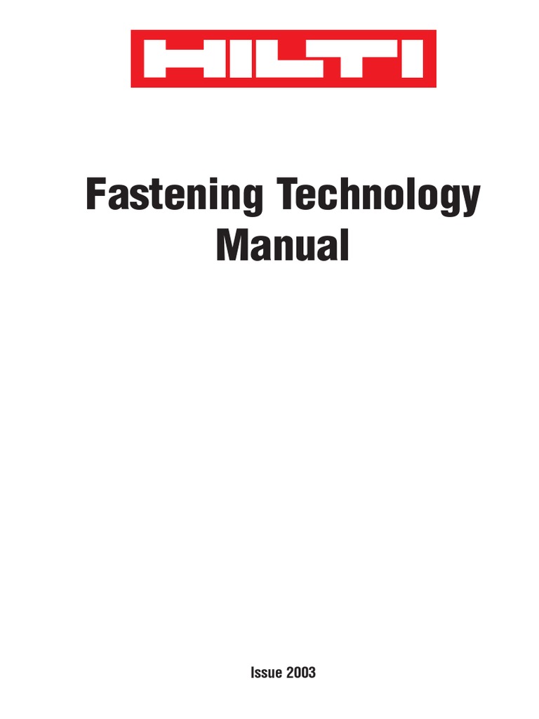 HILTI | PDF | Galvanization | Concrete