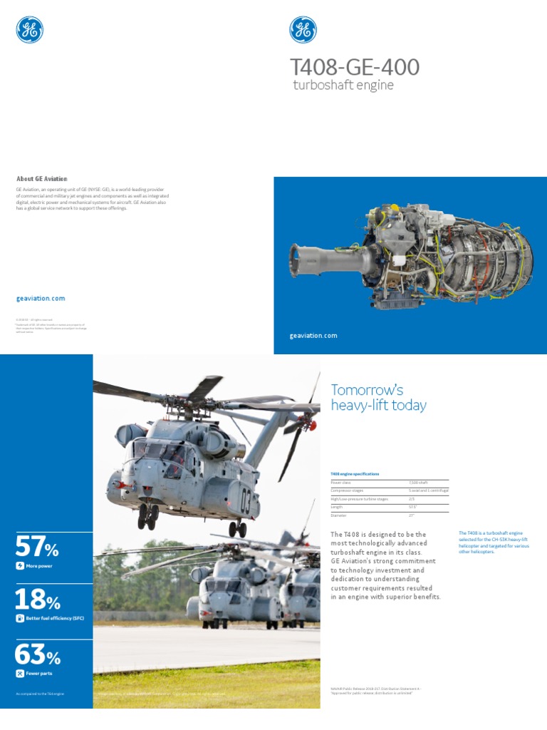 Turboshaft Engine: About GE Aviation | PDF | Aviation | Engines