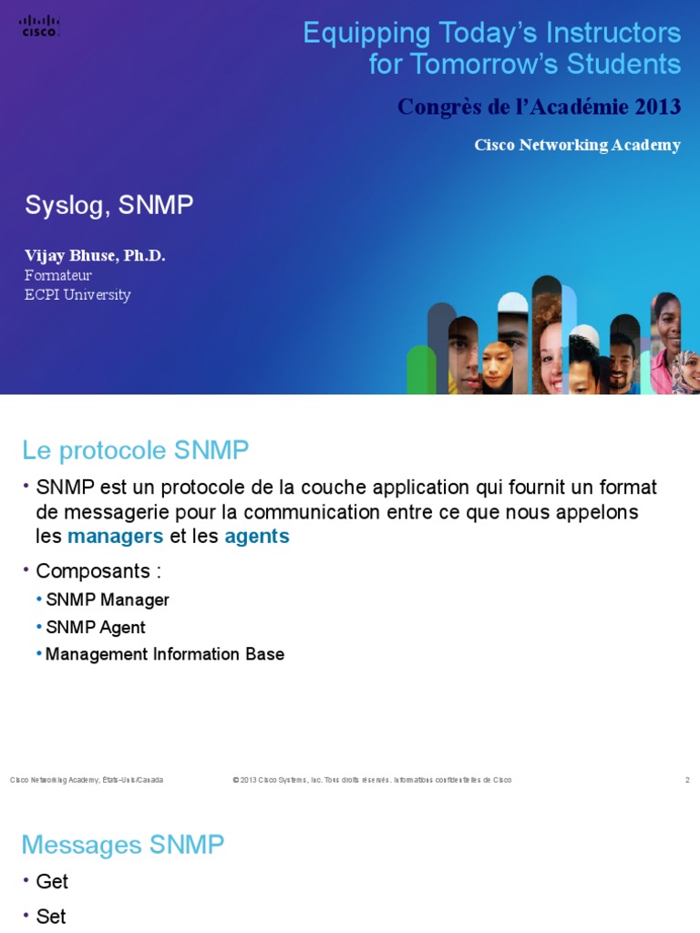 SNMP Syslog | PDF | Technologies de l'information et de la communication | Réseau informatique