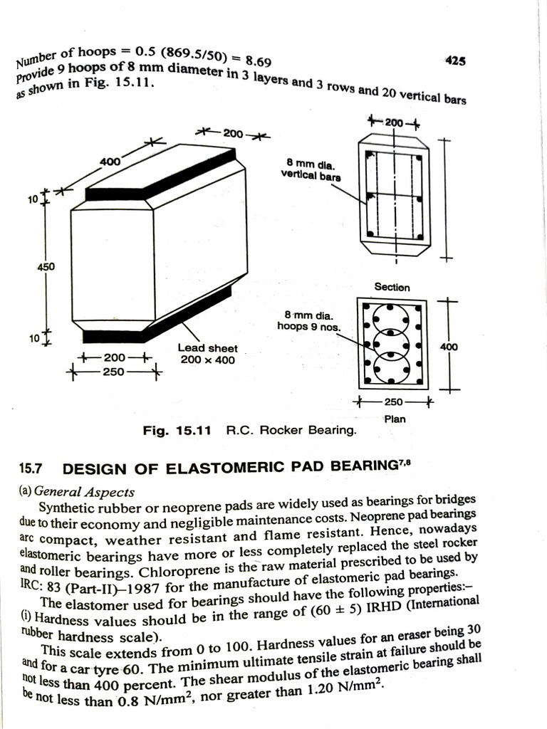 Elastromatric Bearing Pad | PDF | Stress (Mechanics) | Continuum Mechanics