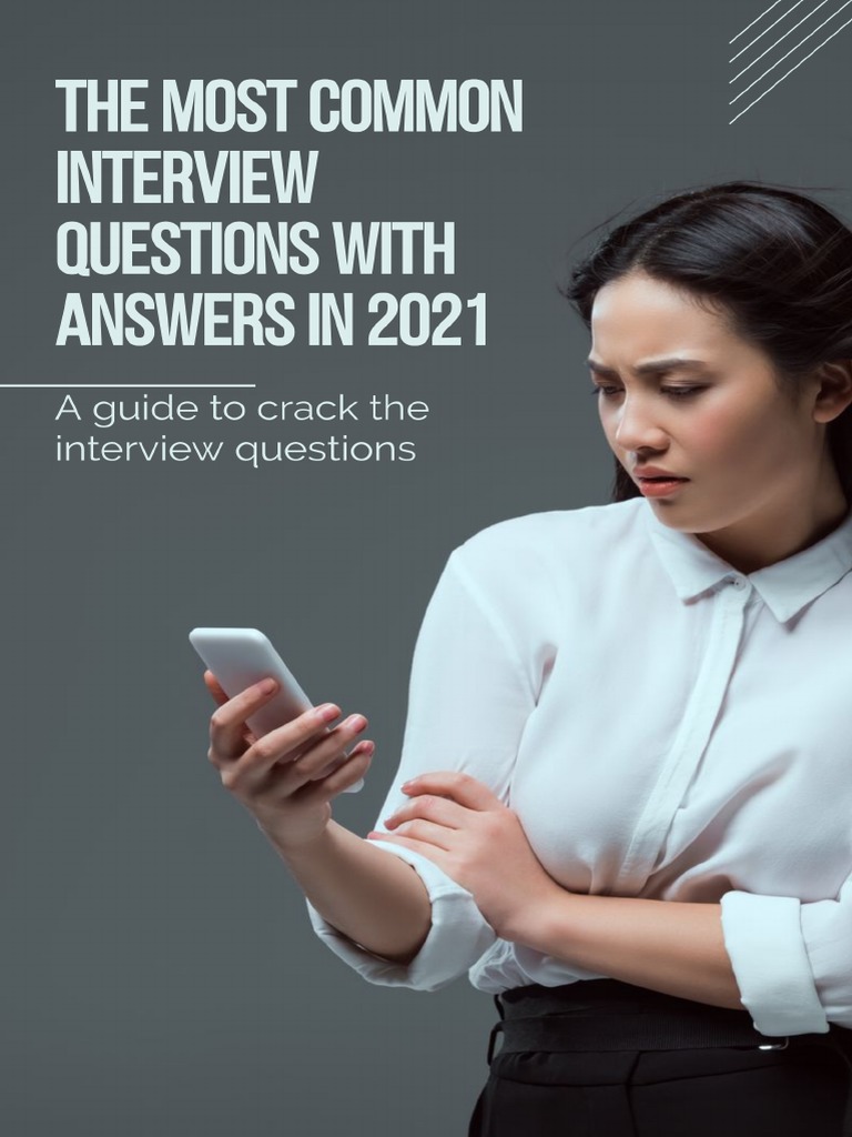 The Most Common Interview Question With Answers in 2021 | PDF ...