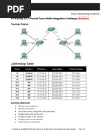 11.1.10 Packet Tracer - Implement Port Security | PDF | Network ...