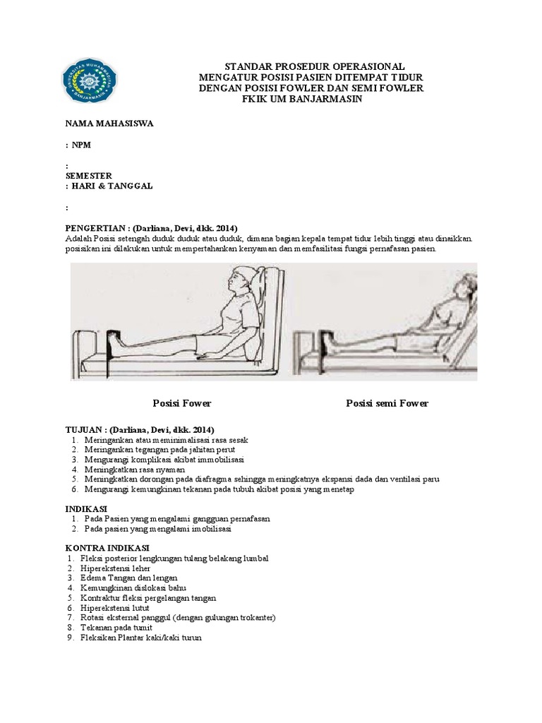 Posisi Fowler Dan Semi Fowler | PDF