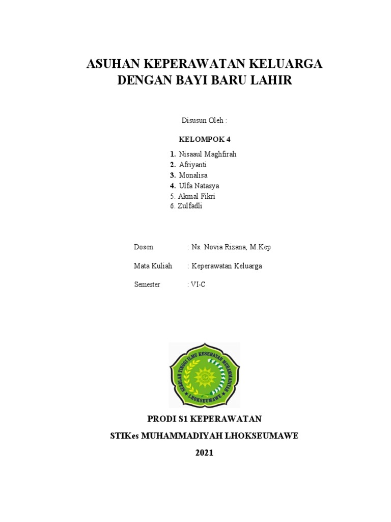 Askep Keluarga Bayi Baru Lahir | PDF