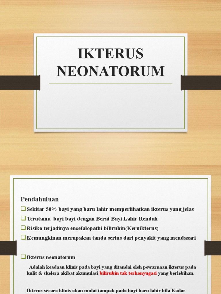 Ikterus Neonatorum | PDF