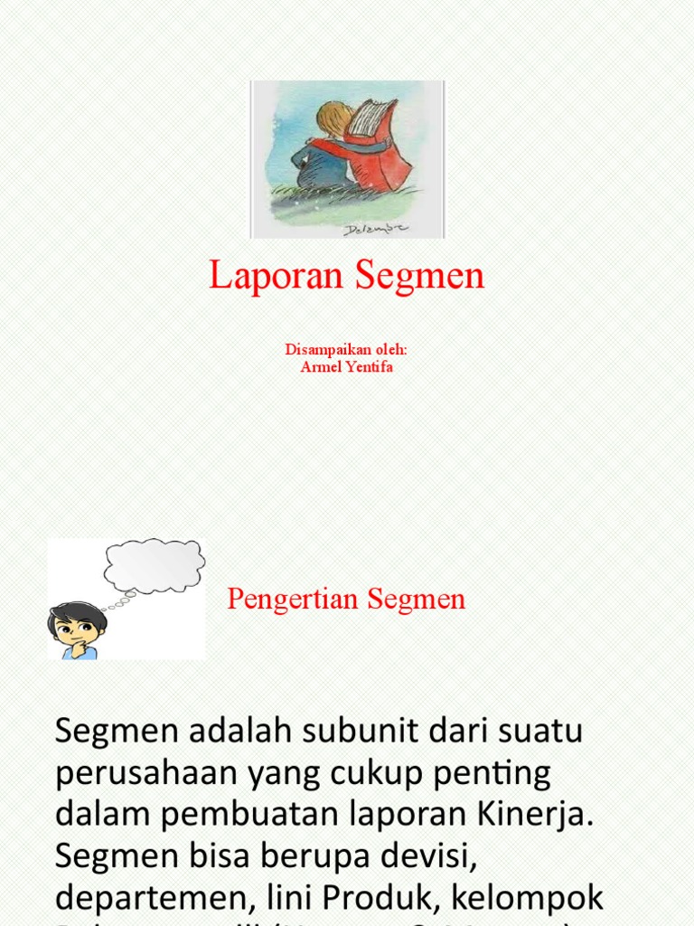 Pengertian dan Laporan Segmen | PDF