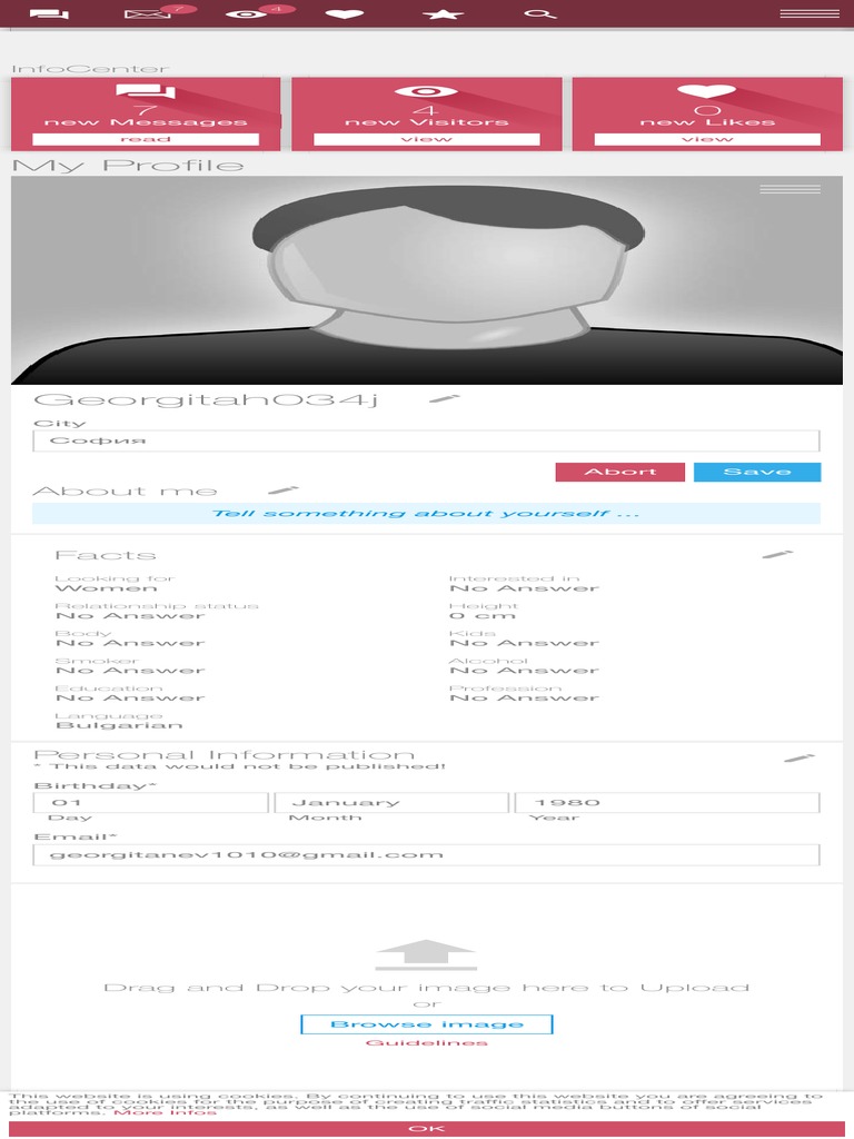 Mdates User Profile Overview | PDF | Http Cookie | World Wide Web