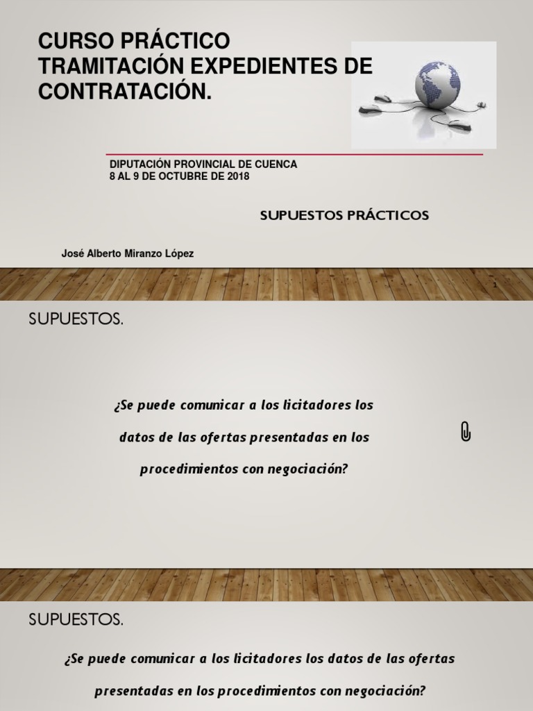 Presentacion SUPUESTOS PRACTICOS | PDF | Correo | Presupuesto